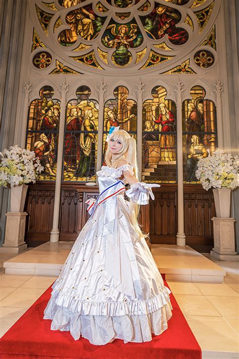 【コスプレ】『fgo』マリー・アントワネットの気品あふれる佇まいが映える！チャペル撮り下ろしの礼装が優雅【写真15枚】 10枚目の写真・画像