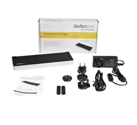 StarTech Com Triple Monitor USB 3 0 Docking Station