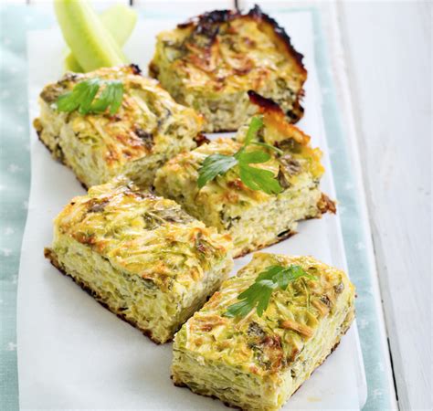 Vegetarian Zucchini Slice Vegetarian Foodys