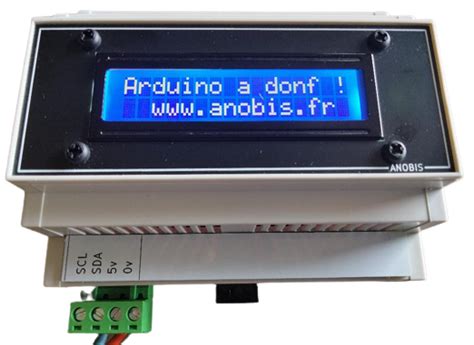 Écran lcd1602 16x2 avec contrôleur hd44780 anobis