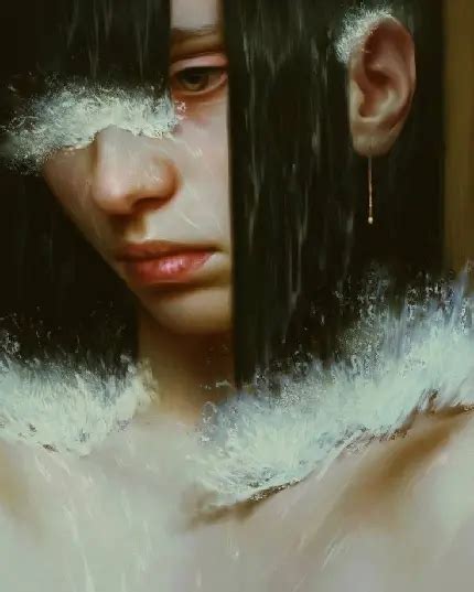 عکس پروفایل دختر غمگین سیگاری