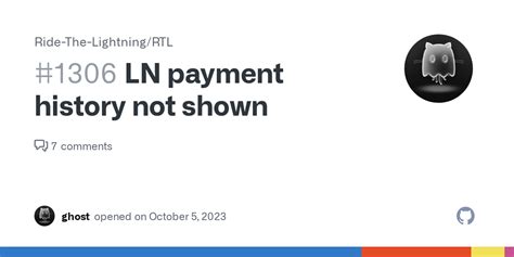 Ln Payment History Not Shown · Issue 1306 · Ride The Lightningrtl · Github