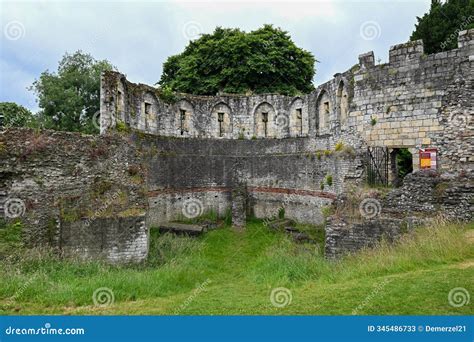 Multangular Tower In York England Stock Image Image Of History