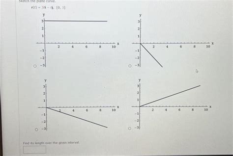 solved sketch the plane curve r t 3ti−tj [0 3] find its