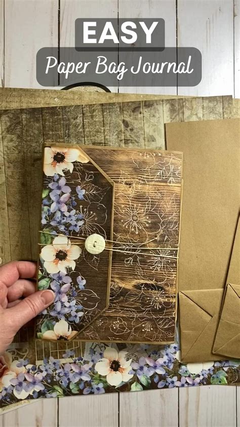 Easy Paper Bag Journal Tutorial Win It Artofit