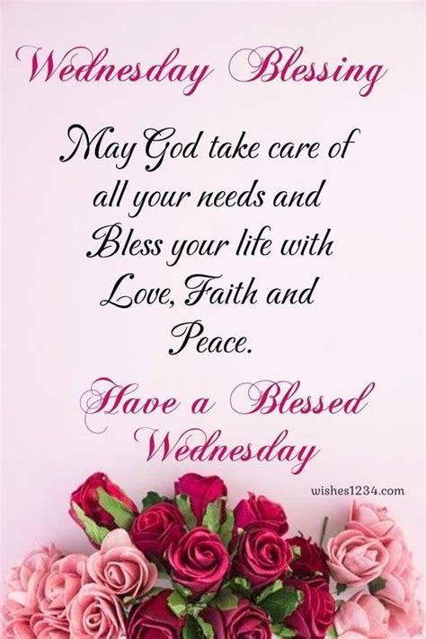 May God Take Care Of All Your Needs And Bless You Life With Love Faith