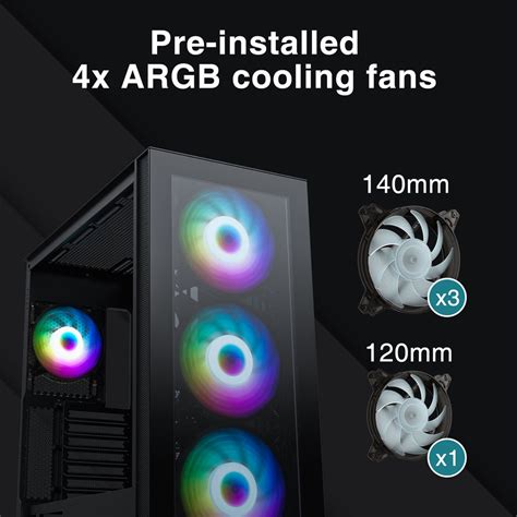 Caspian E Atx Gaming Pc Case Darkflashus