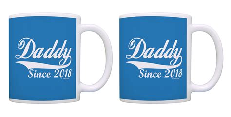 Thiswear Expecting Dad Mug Daddy Since 2018 Fathers Day Mug For New