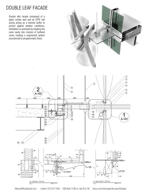 Double Leaf Facade Architecture Design