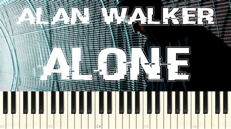 Alan Walker Faded Slow Piano Tutorial Youtube