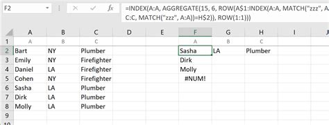 Excel Find Values Through Index But Safe From Deletion Stack Overflow