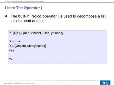 Ppt Prolog Part 2 Powerpoint Presentation Free Download Id3776234