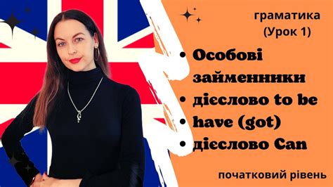 Урок 1 Повторення Особові займенники Дієслово To Be Модальне