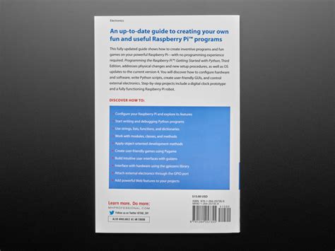 Programming The Raspberry Pi Getting Started With Python Third