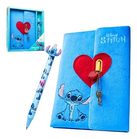 set de papelería disney stitch con cuaderno a5 y agenda con envío gratis