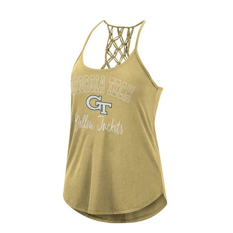 Ladies Georgia Tech Yellow Jackets Natasha Tank Georgia Tech Official