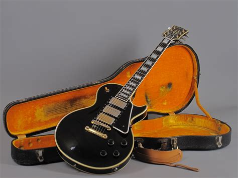 1959 Gibson Les Paul Custom Ebony Black Beauty” Three Double White
