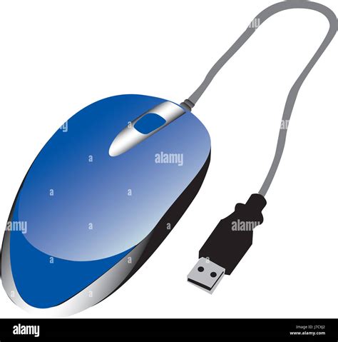 Desk Technology Port Mouse Computer Mouse Computers Computer Plug Blue Laptop Stock Photo Alamy