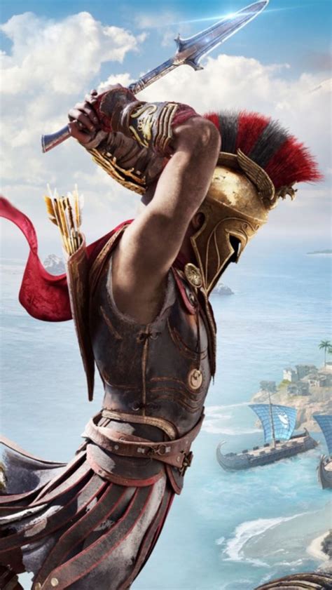 Download Alexios Assassins Creed Odyssey Wallpapers Assassins Creed