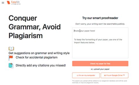 Easybib Updates New Grammar And Plagiarism Checker Easier Citing
