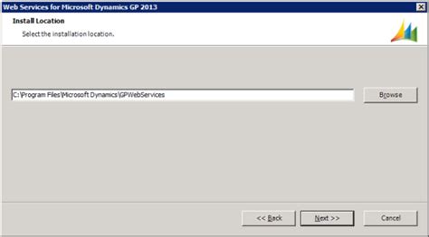 How To Install Microsoft Dynamics Gp 2013 Web Services Runtime Azurecurve