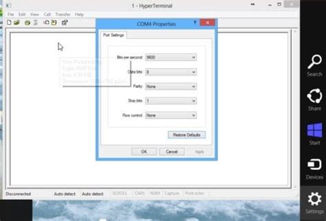 Get Hyper Terminal On Windows And