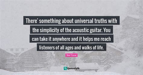 There Something About Universal Truths With The Simplicity Of The Aco