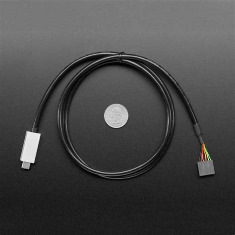 FTDI Serial TTL 232 USB Type C Cable 5V Power And Logic Adafruit ADA4364 Core Electronics