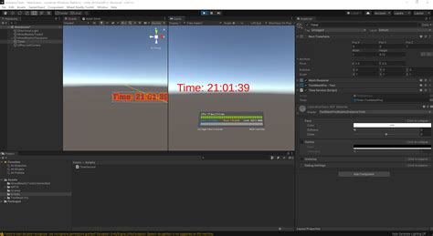 Hololens2开发笔记 快速实现一个实时时间显示模块（unity）unity时间显示标签 Csdn博客