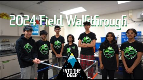 2024 Field Walkthrough Ftc Robot In 1 Week 2025 2025 Day 1 Into The Deep Youtube