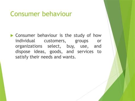Consumer Behaviour Ppt