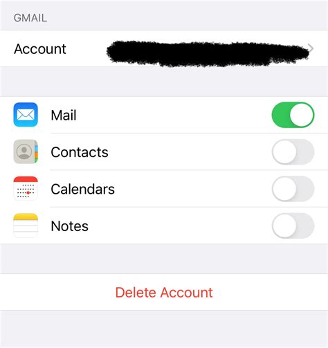 How Do I Delete A Mail Account From An Ip Apple Community