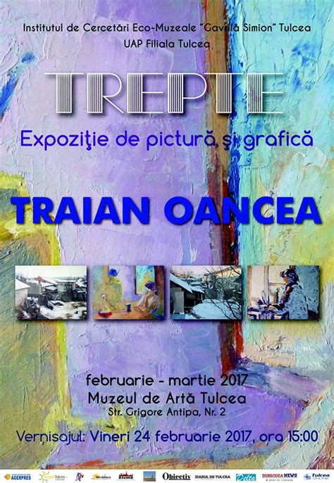 Expoziție Traian Oancea La Muzeul De Artă Icem Tulcea