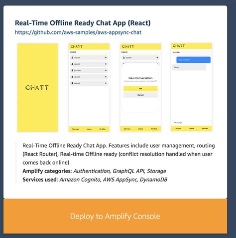 Amplify Consoleのワンクリックデプロイを試してみる Developersio