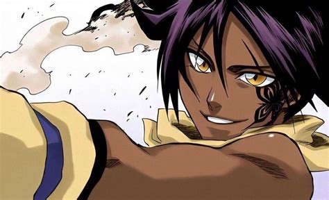 Shihoin Yoruichi Bleach Manga Colored Icon In 2022 Bleach Anime