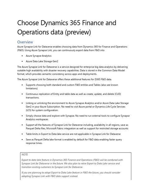 Synapse Link For Tables Pdf Microsoft Azure Cloud Computing
