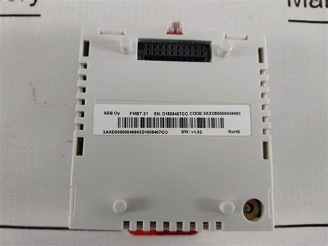 Abb Fmbt 21 Modbus Tcp Adapter Module Aeliya Marine