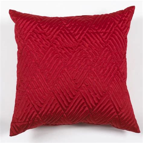 Westex Urban Loft Quilted Solid Throw Pillow Throw Pillows Solid