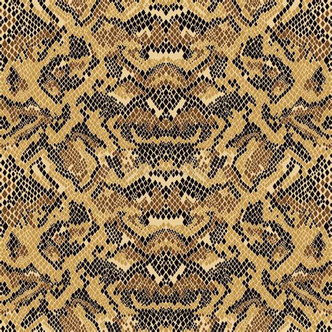 Abstract Python Snake Skin Wallpaper Stock Vector Illustration Of