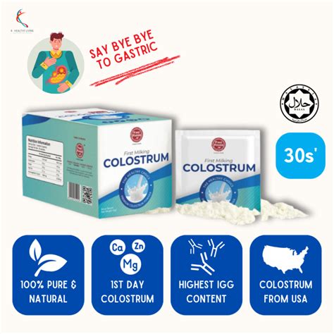Fine Foods First Milking Colostrum 30s Exp 082025 Immune System