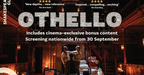 Shakespeares Globe Presents Othello 12a Buxton Opera House