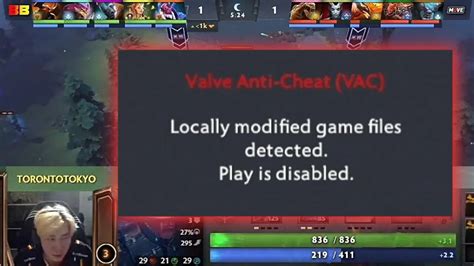 Valve Anti Cheat System Vac Message In Middle Of Eastern Europe