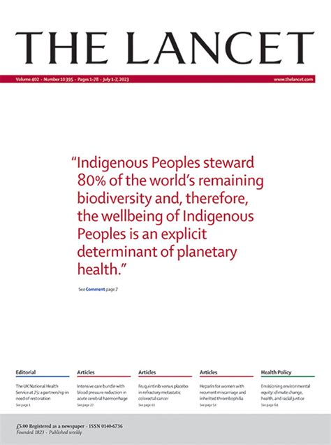 The Lancet 01 July 2023 Volume 402 Issue 10395 Pages 1 78