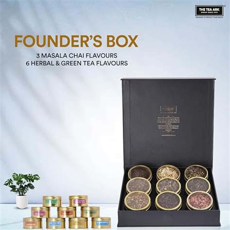 Buy The Tea Ark Founders Choice Diwali Tea T Box With Green Tea 9
