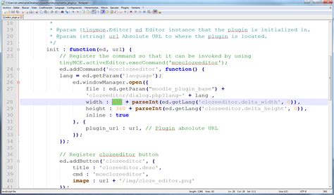 Editor Cloze Para TinyMCE MoodleDocs