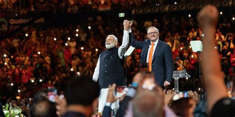 Anthony Albanese Defends Decision To Share Stage With Narendra Modi At