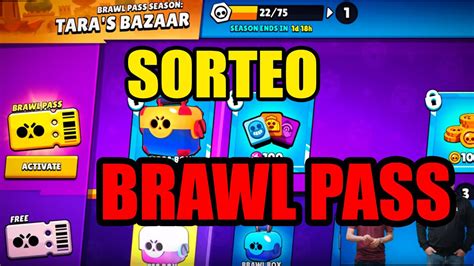 Sorteo Brawl Pass Sorteo Pase De Batalla Brawl Stars Youtube