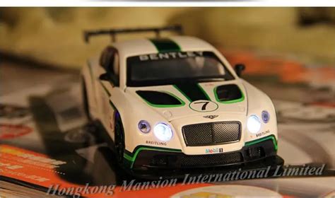 132 Scale Diecast Alloy Metal Luxury Racing Car Model For Bentley