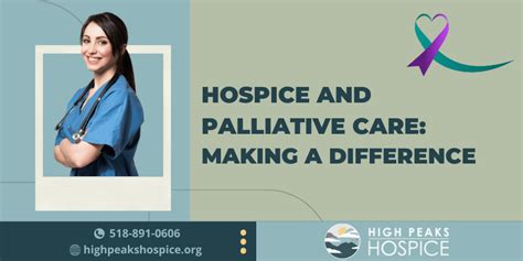Hospice And Palliative Care Making A Difference High Peaks Hospice