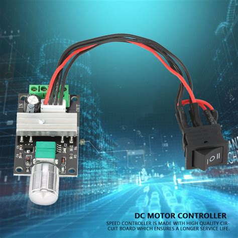 DC Motor Speed Controller 3A PWM 6V 12V 24V DC Motor Controller For Industry Stabilizer Home